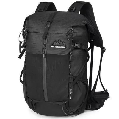 Naturehike Helium 30L Backpack black | Outdoor Pro Gear & Equipment Sdn Bhd